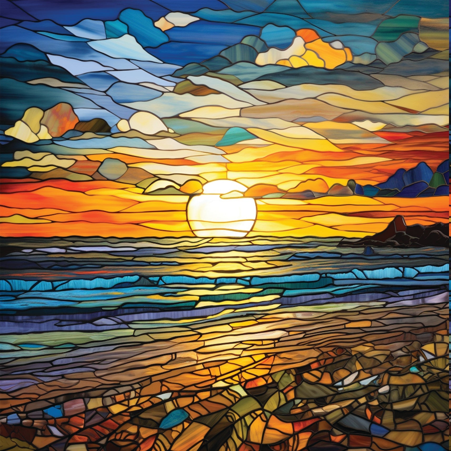 Sunsets Tiled Images – H & H Creations