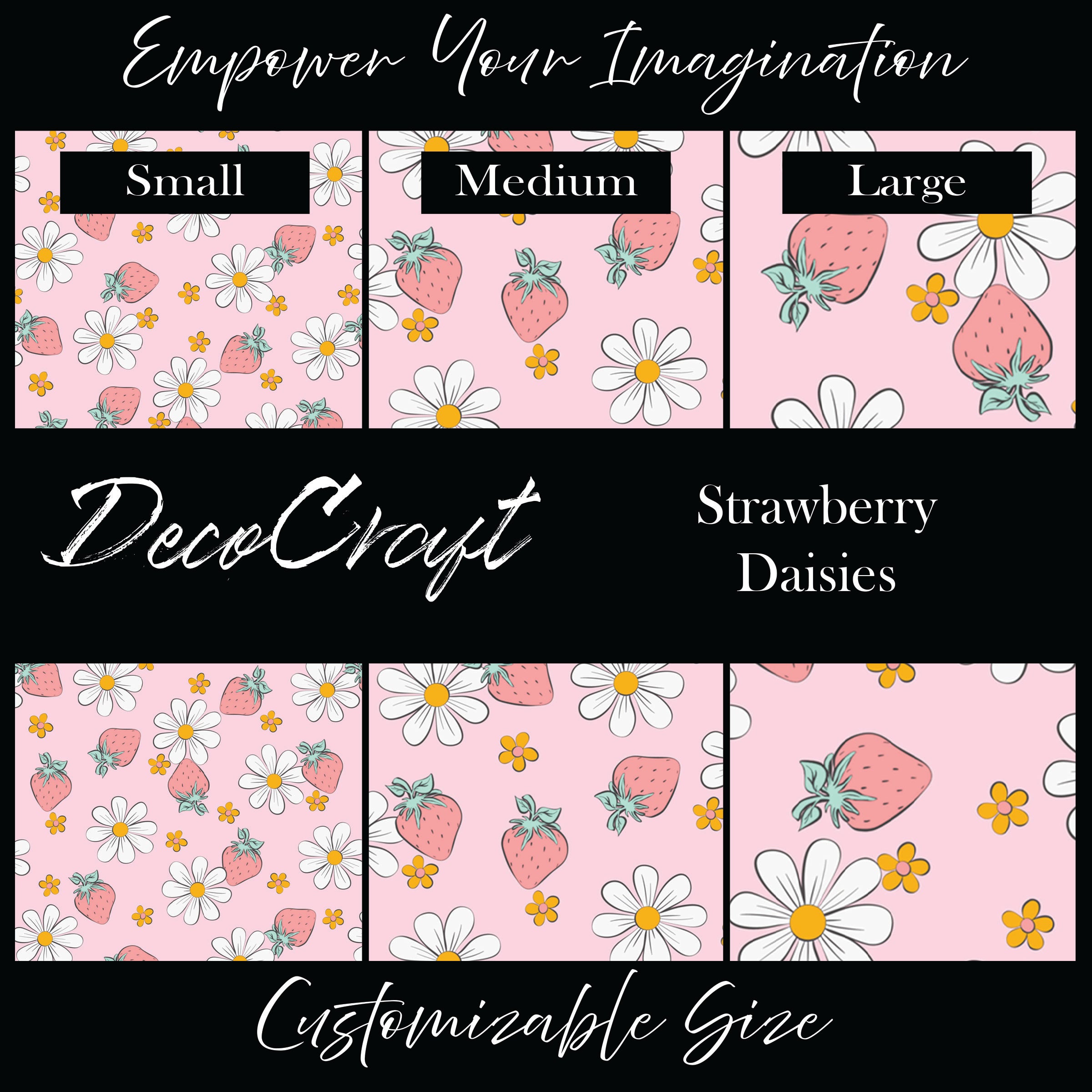 DecoCraft - Flowers & Greenery - Strawberry Daisy – H & H Creations