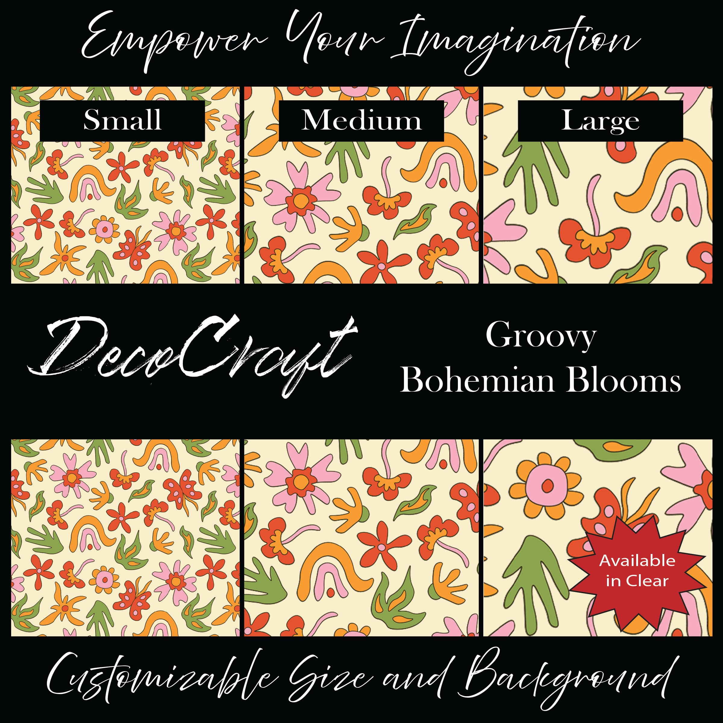 DecoCraft - Flowers & Greenery - Groovy Bohemian Blooms – H & H Creations