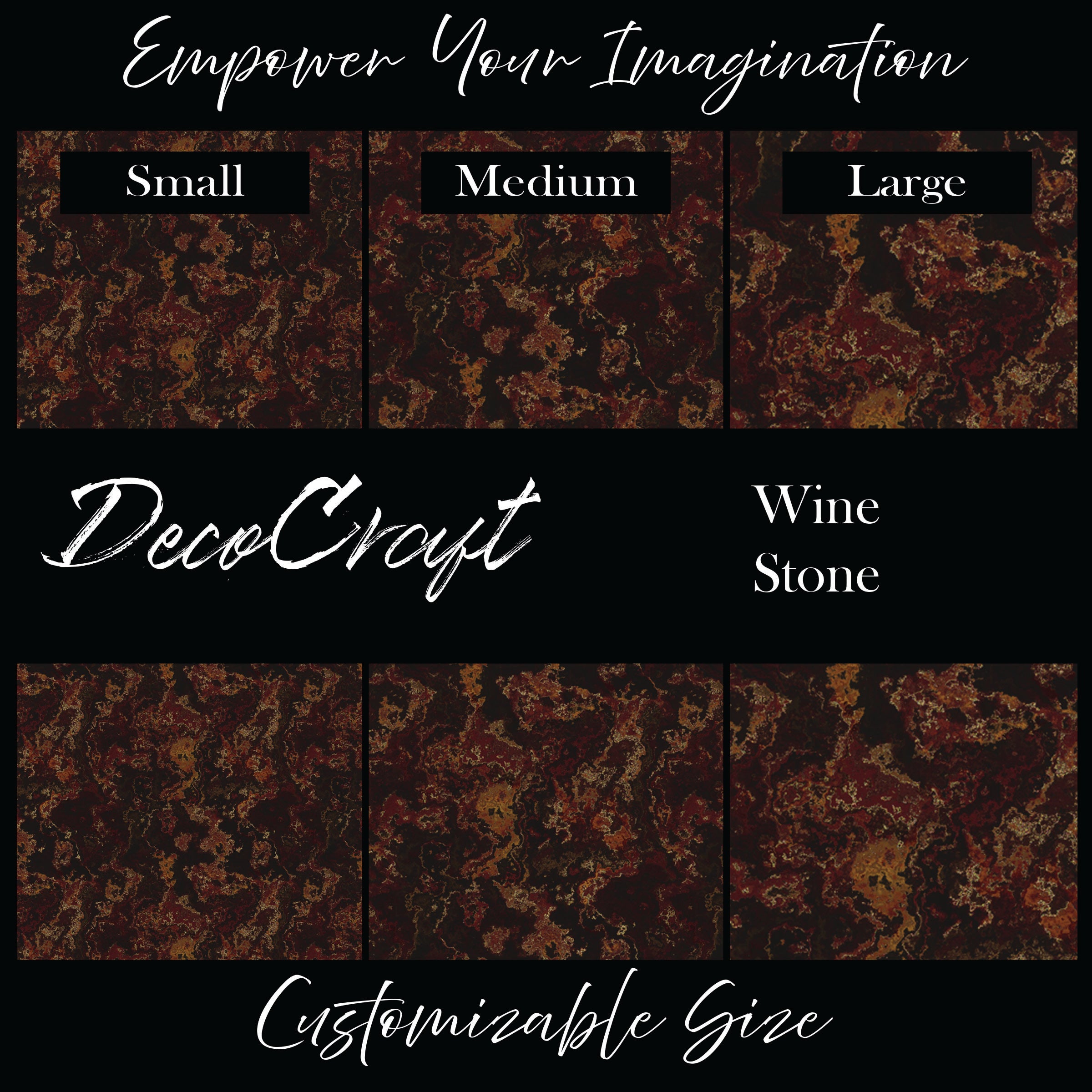 DecoCraft - Textures - Wine Stone – H & H Creations