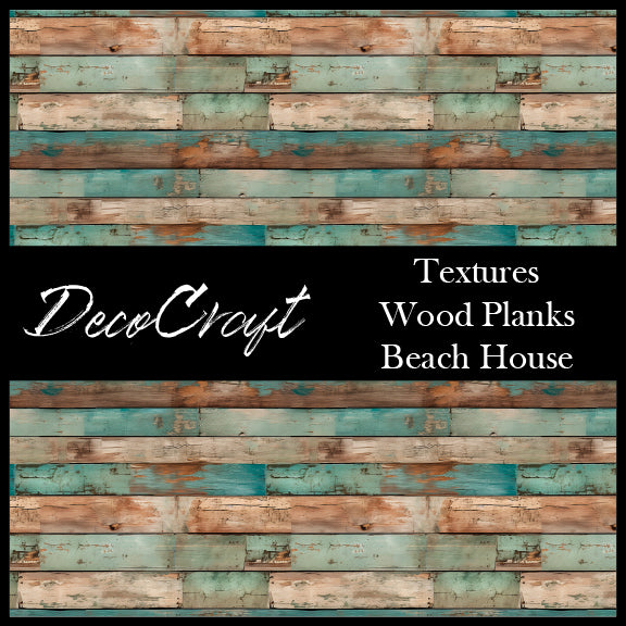 DecoCraft - Textures - Wood Planks - Beach House – H & H Creations Tampa