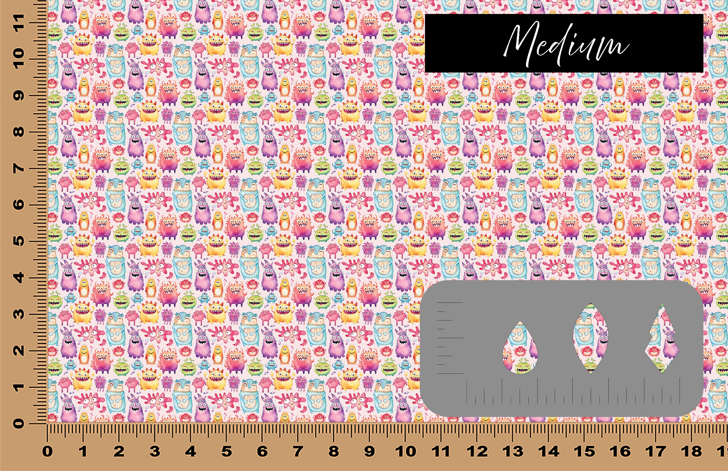 DecoCraft - Kids Collection - Monsters - Pink Pastel Monsters – H & H ...