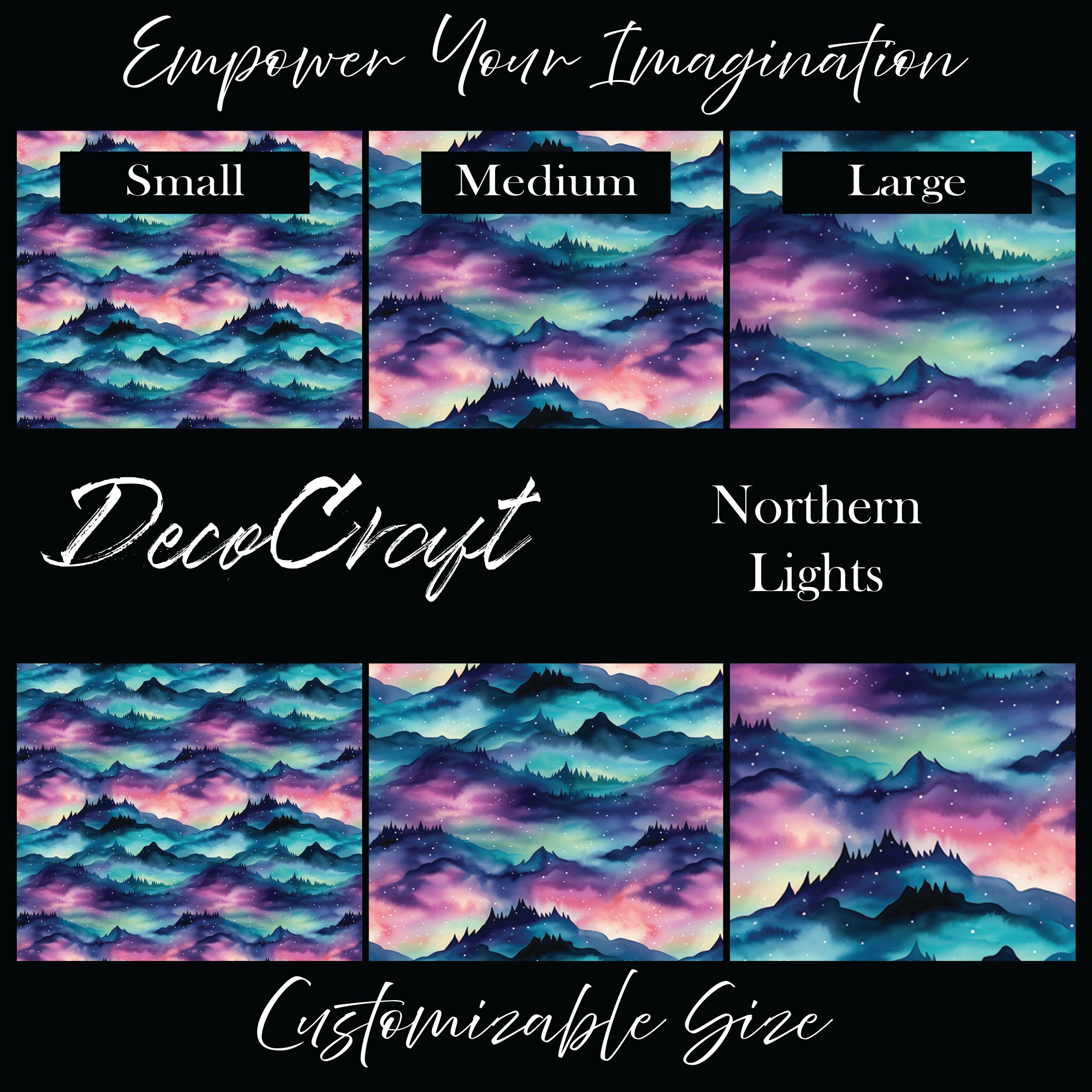 DecoCraft - Landscapes & Skies - Northern Lights – H & H Creations