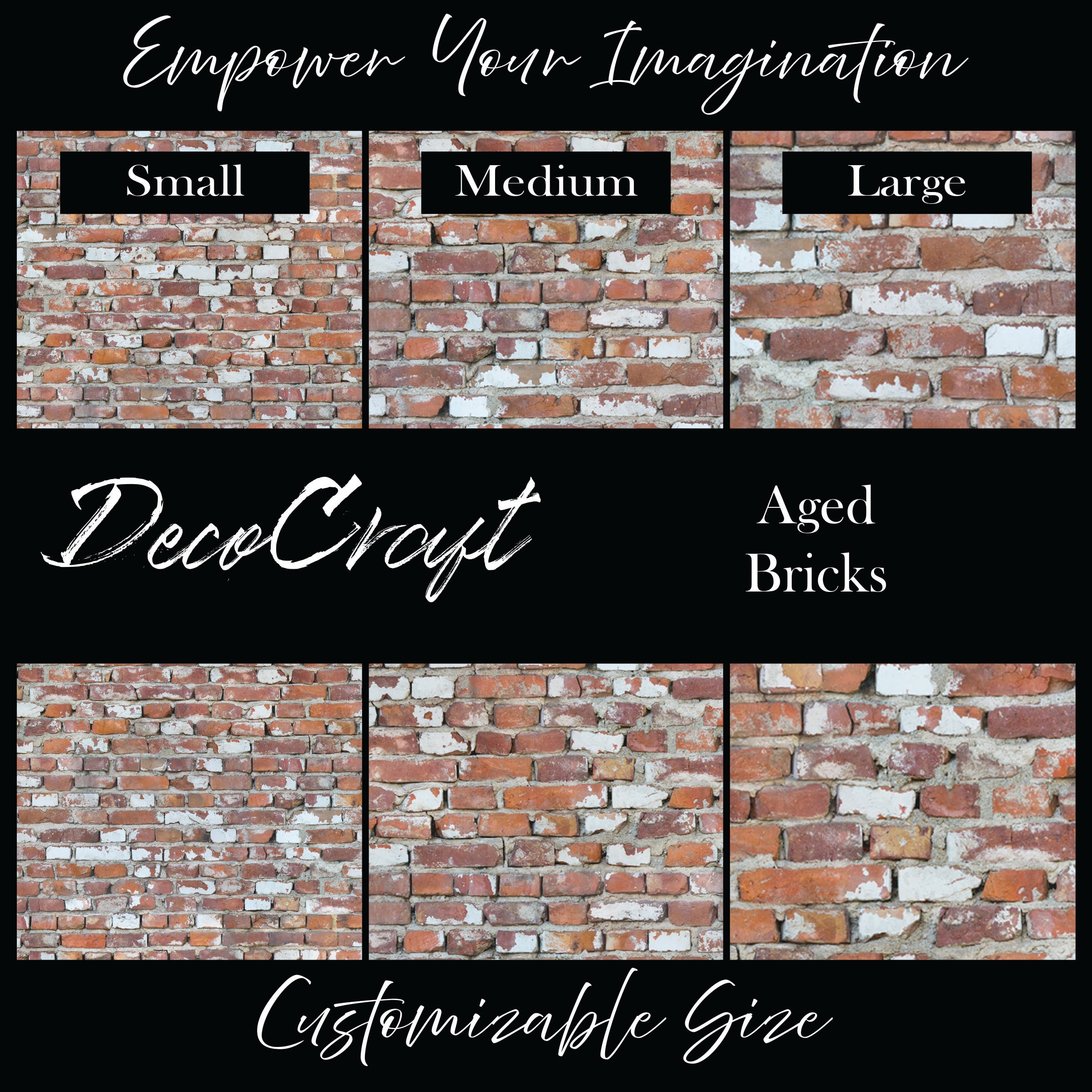 DecoCraft - Textures - Aged Brick – H & H Creations