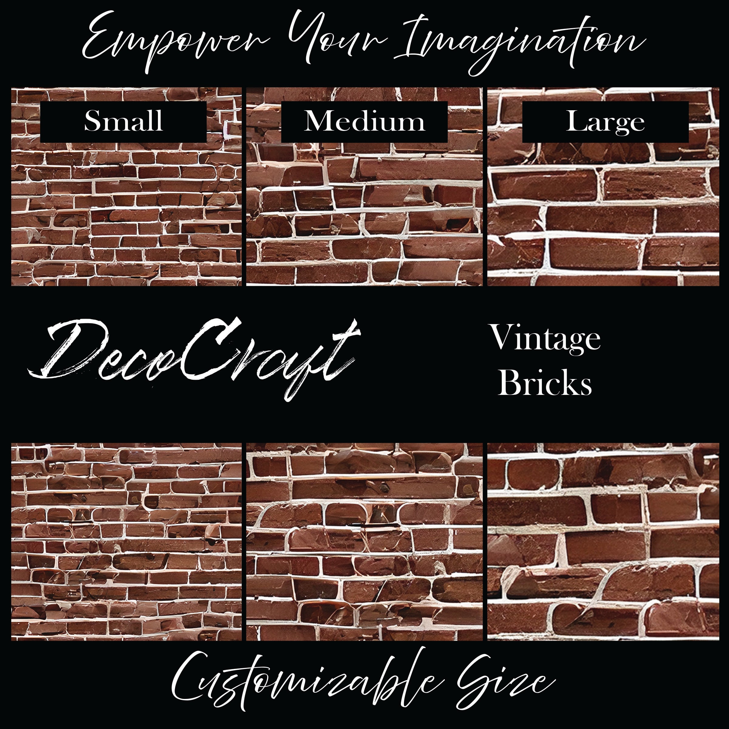 DecoCraft - Textures - Vintage Bricks – H & H Creations