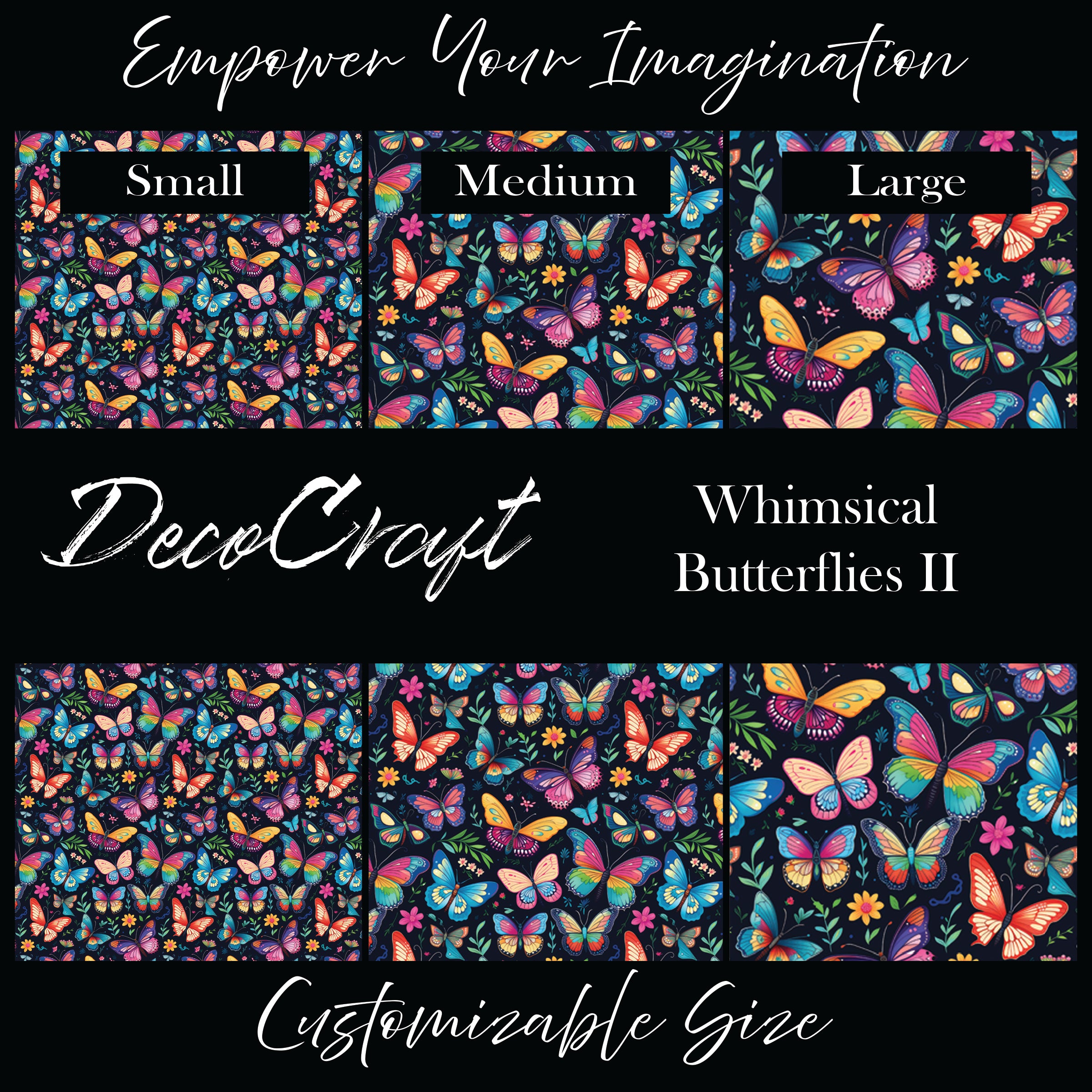 DecoCraft - Animals, Bugs, & Birds - Whimsical Butterflies II – H & H ...