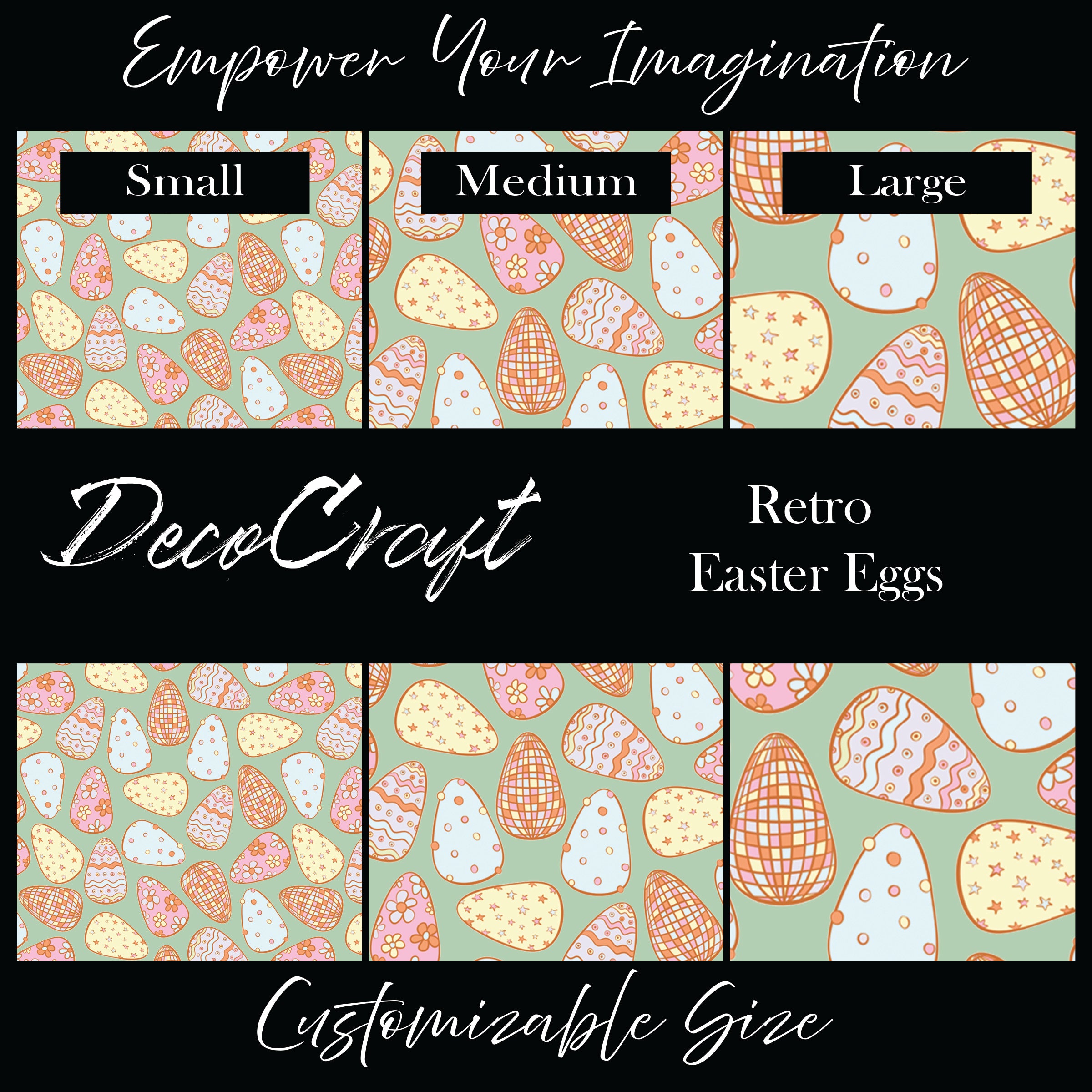 DecoCraft - Spring & Easter - Retro Easter Eggs – H & H Creations