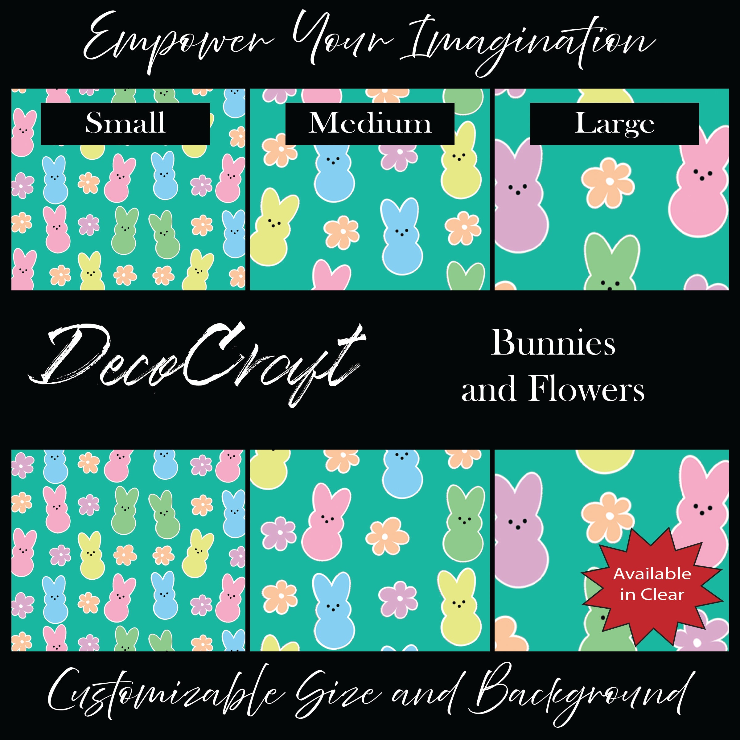 DecoCraft - Spring & Easter - Bunnies and Flowers – H & H Creations