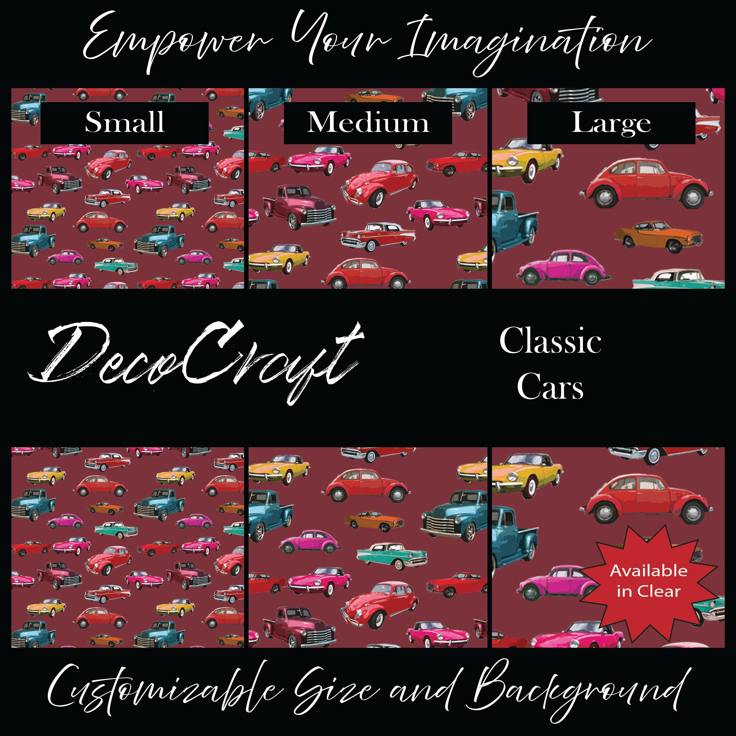 DecoCraft - Patterns - Classic Cars – H & H Creations