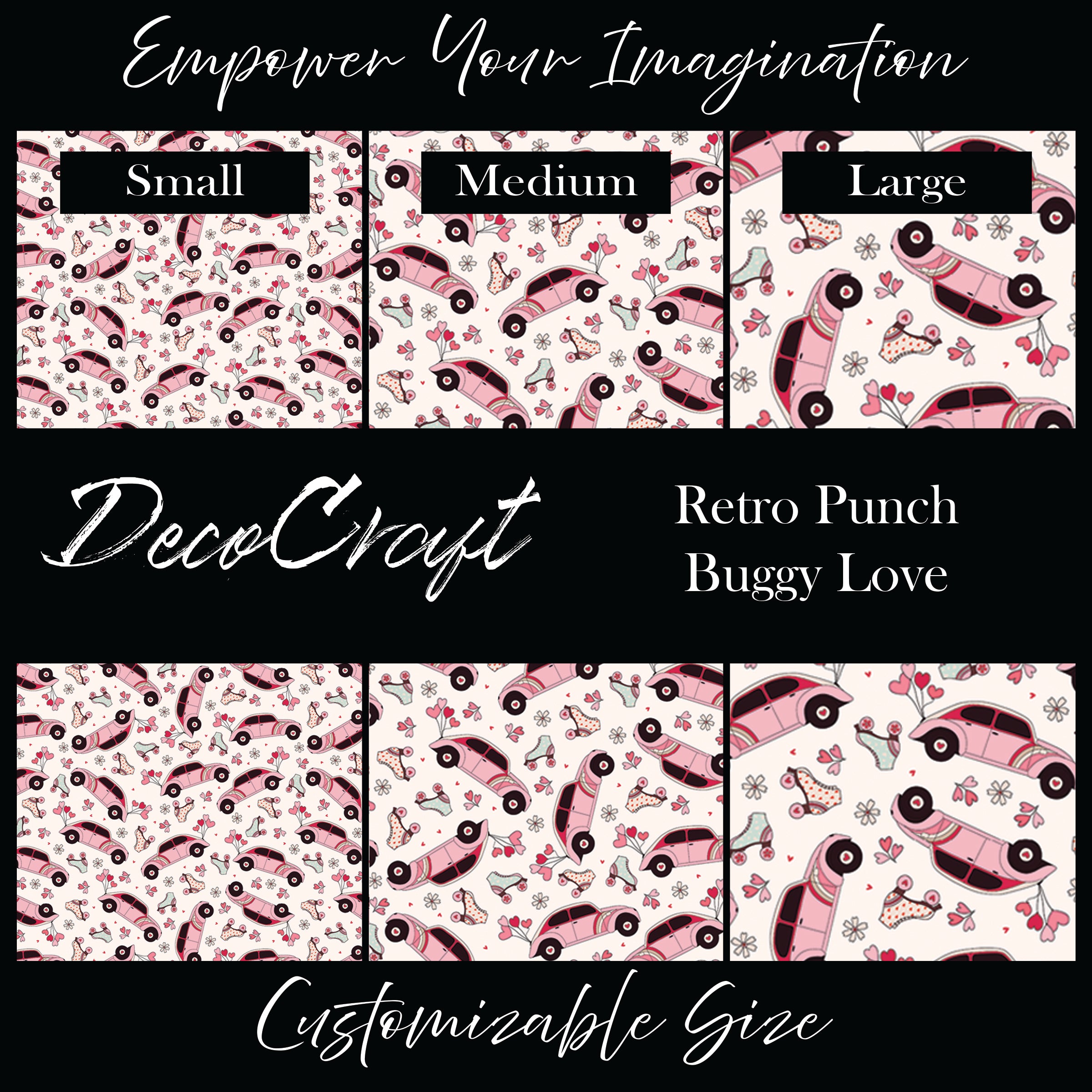 DecoCraft - Valentine's Day - Retro Punch Buggy Love – H & H Creations
