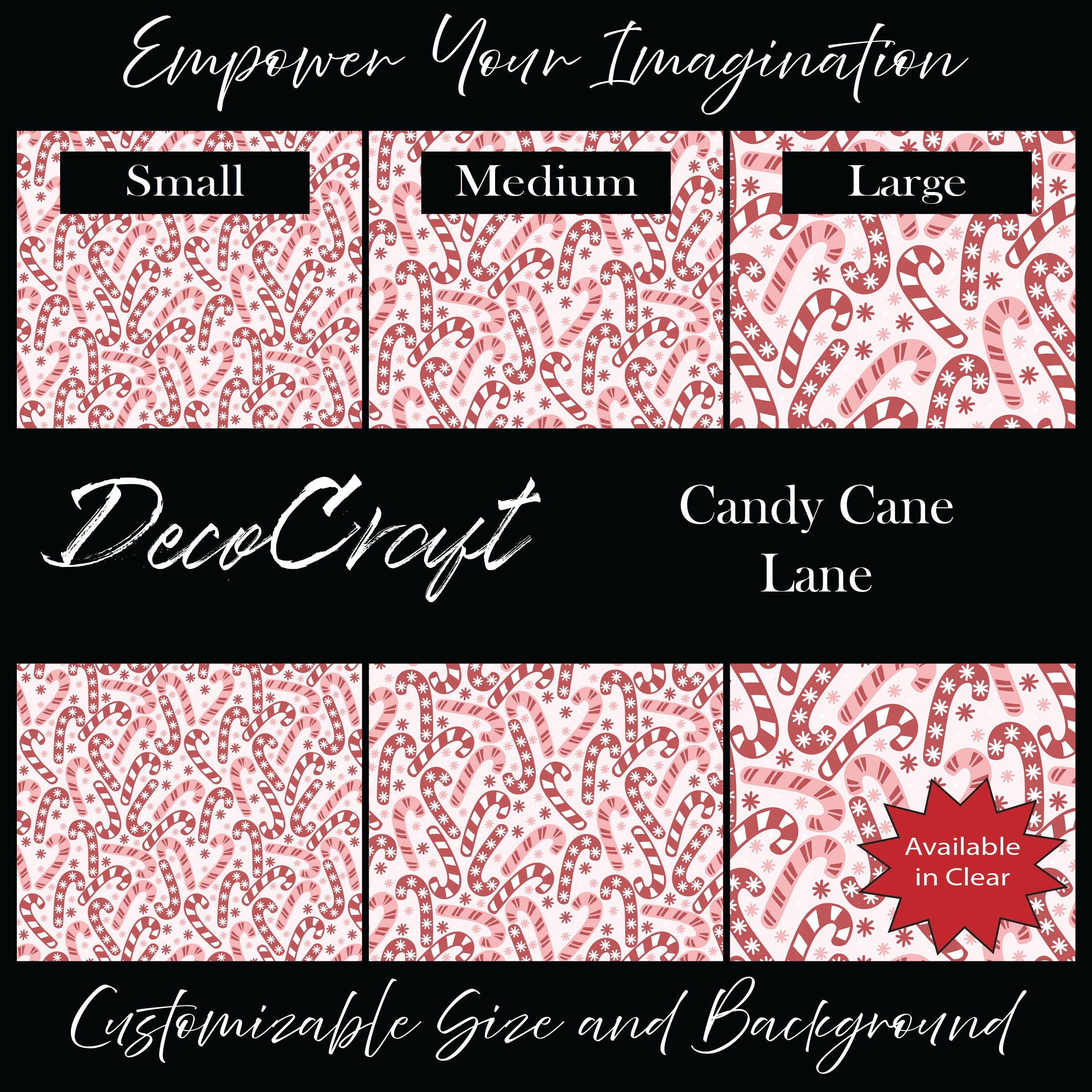 DecoCraft Christmas - Candy Cane Lane – H & H Creations