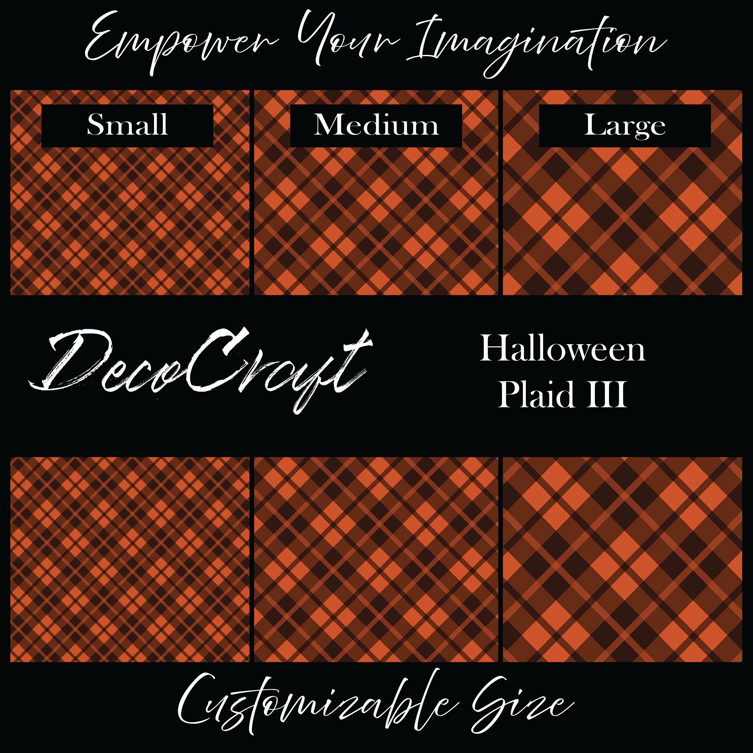 DecoCraft - Halloween - Plaid III – H & H Creations