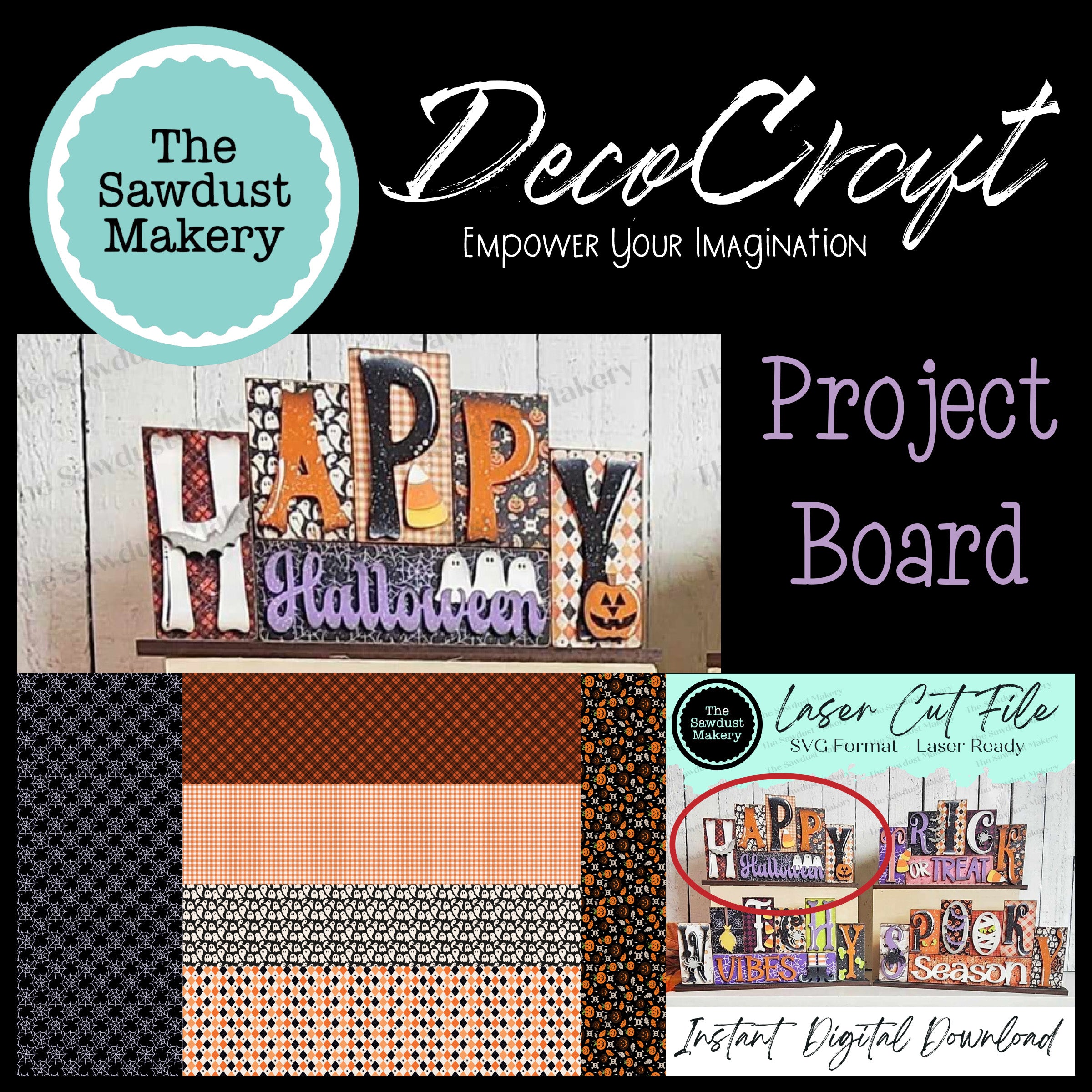 The Sawdust Makery - Project Boards – H & H Creations