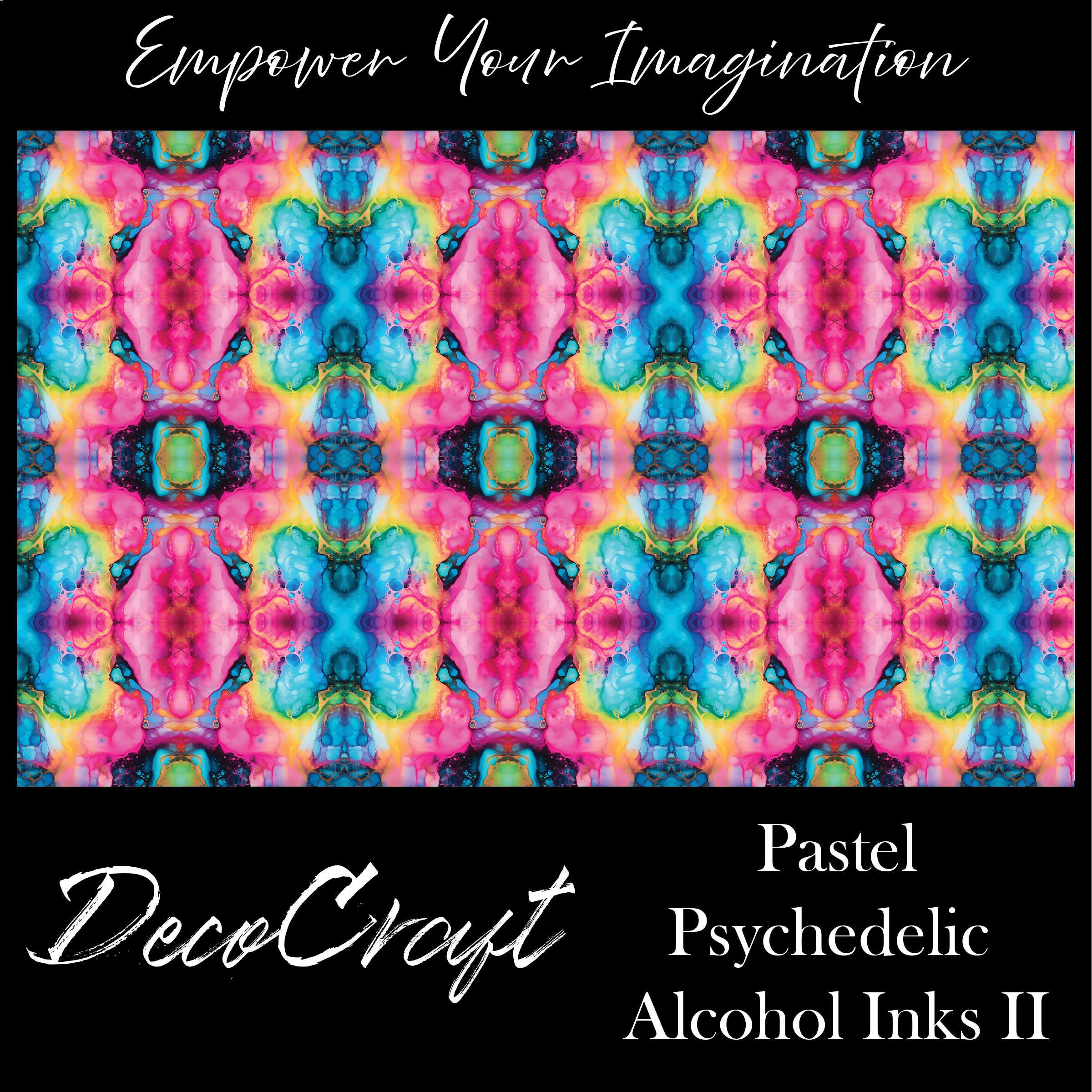 DecoCraft - Abstract - Pastel Psychedelic Alcohol Inks II – H & H Creations