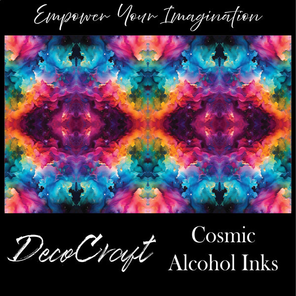DecoCraft - Abstract - Cosmic Alcohol Inks – H & H Creations