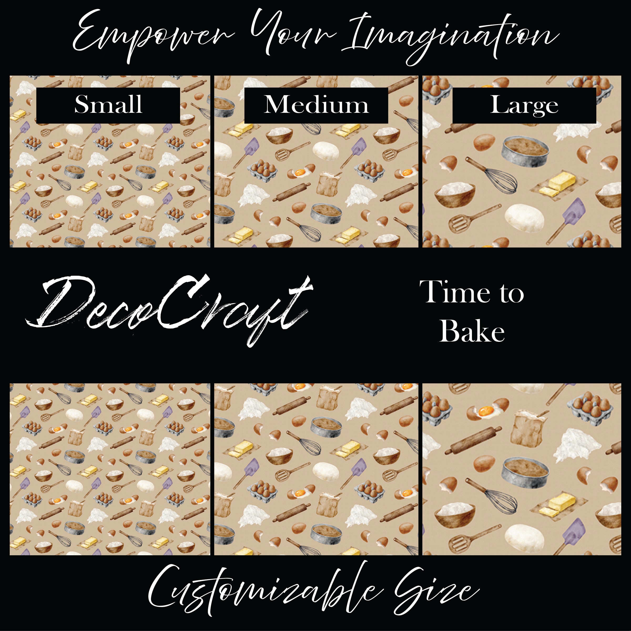 DecoCraft - Career - Time to Bake – H & H Creations