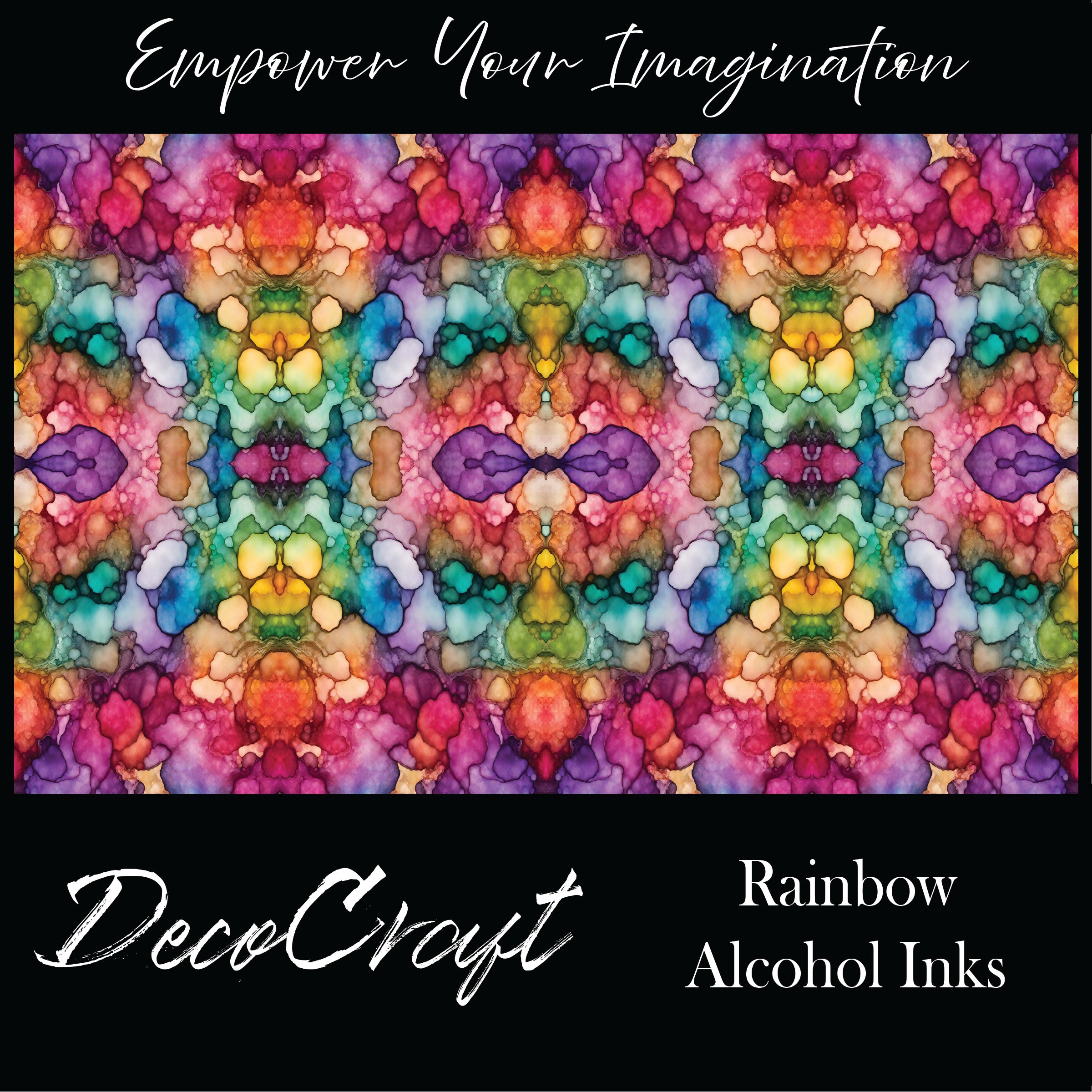 DecoCraft - Abstract - Rainbow Alcohol Inks – H & H Creations