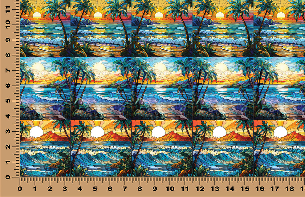 DecoCraft - Elevated Texture - Cherokee Rose - Realistic Stained Glass ...