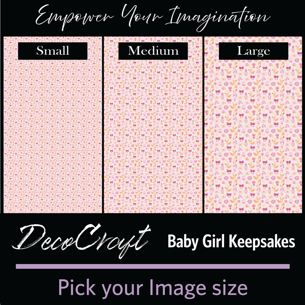 DecoCraft - Baby - Timeless Nursery - Baby Girl Keepsakes – H & H Creations