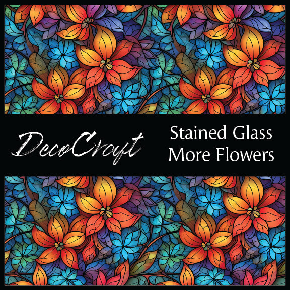 DecoCraft - Stained Glass - Flowers – H & H Creations